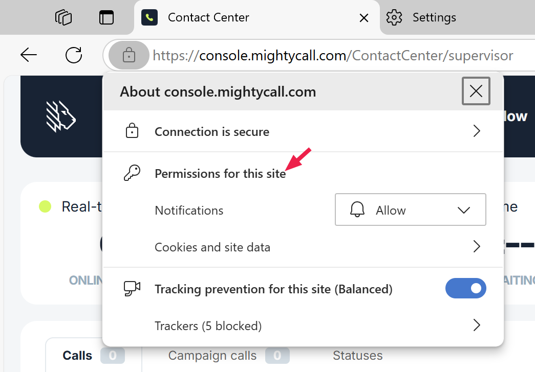 How to allow access to my microphone?