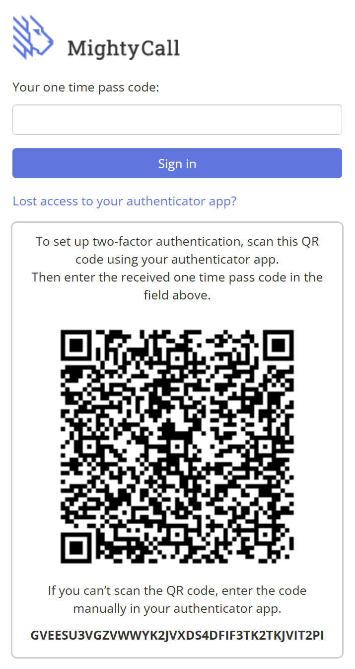 Two-Factor Authentication